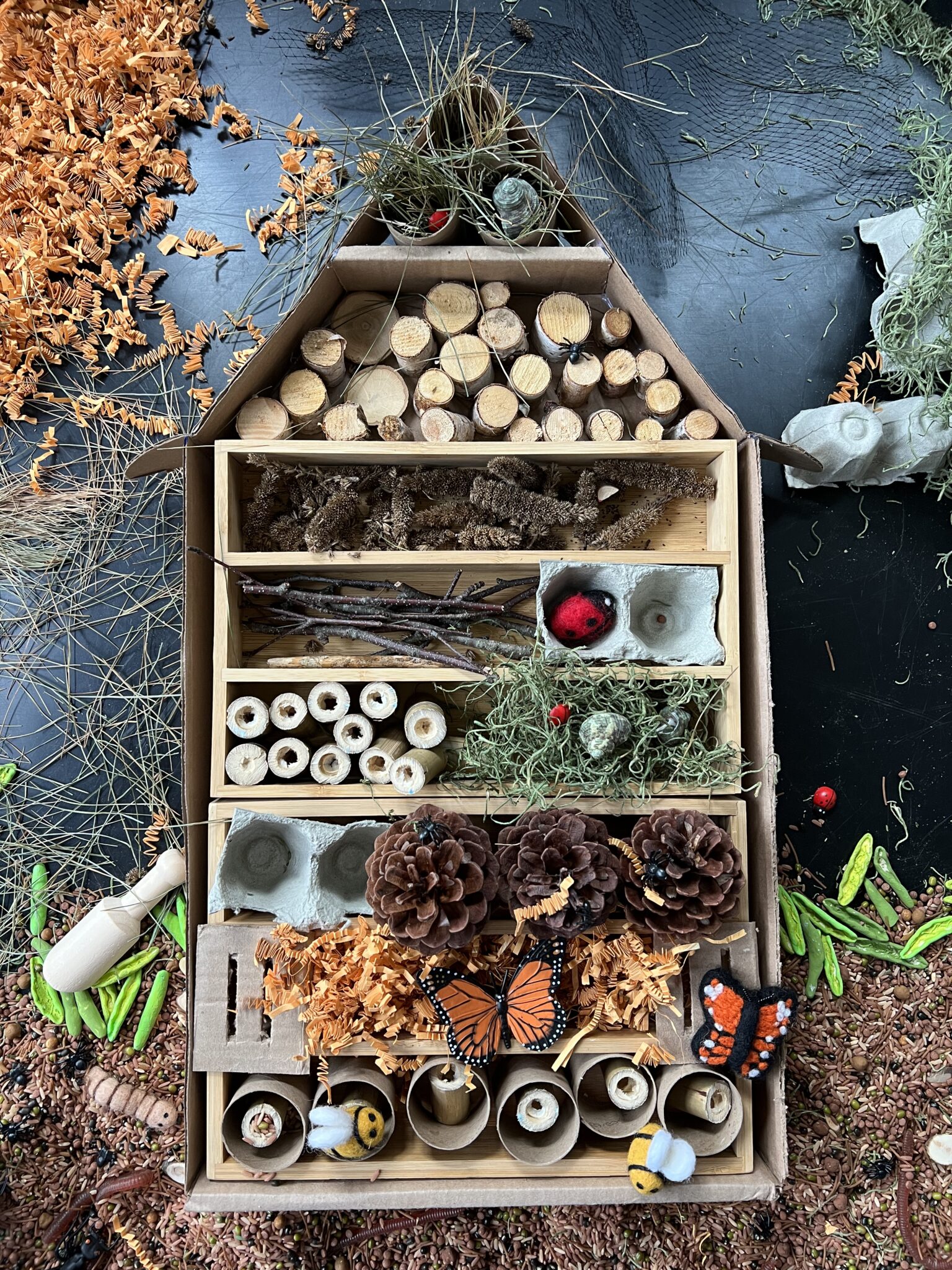 Build a Bug Hotel Activity for Kids – A House of Play