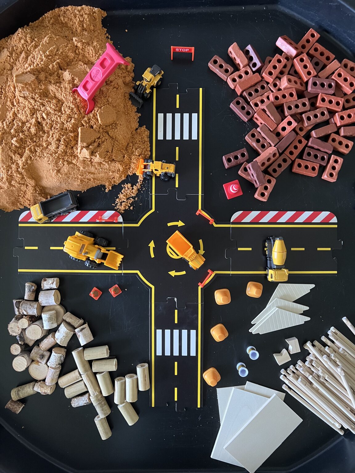 Construction Themed Sensory and Play Ideas for Kids – A House of Play